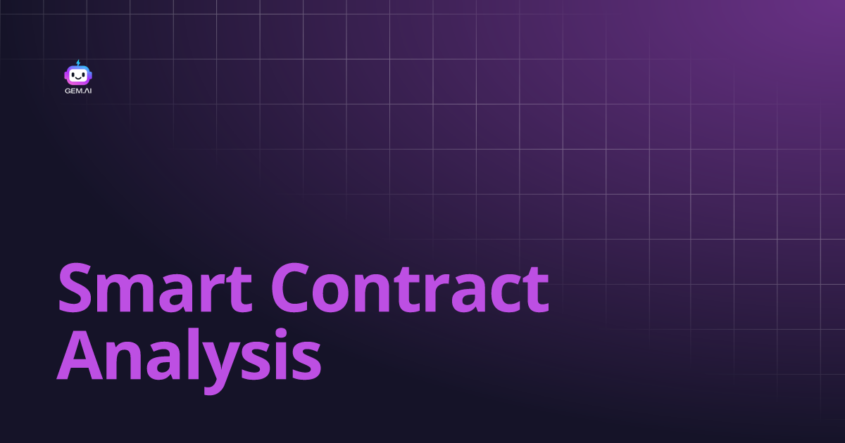 Smart Contract Analysis Moongem Ai Docs